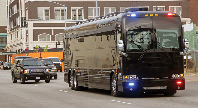 Secret Service Agent Turned GOP Senate Candidate: Lay Off The Obama Bus ...