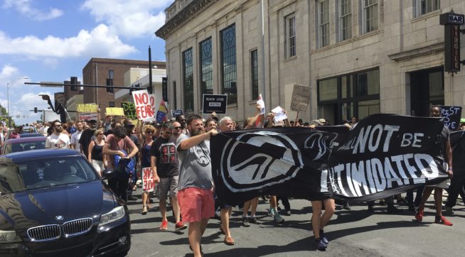 Hundreds March In Durham, North Carolina To Protest White Supremacists ...